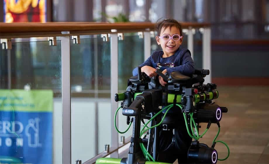 Trexo Plus Helps Mobility Impaired Children | Good Shepherd — Where ...