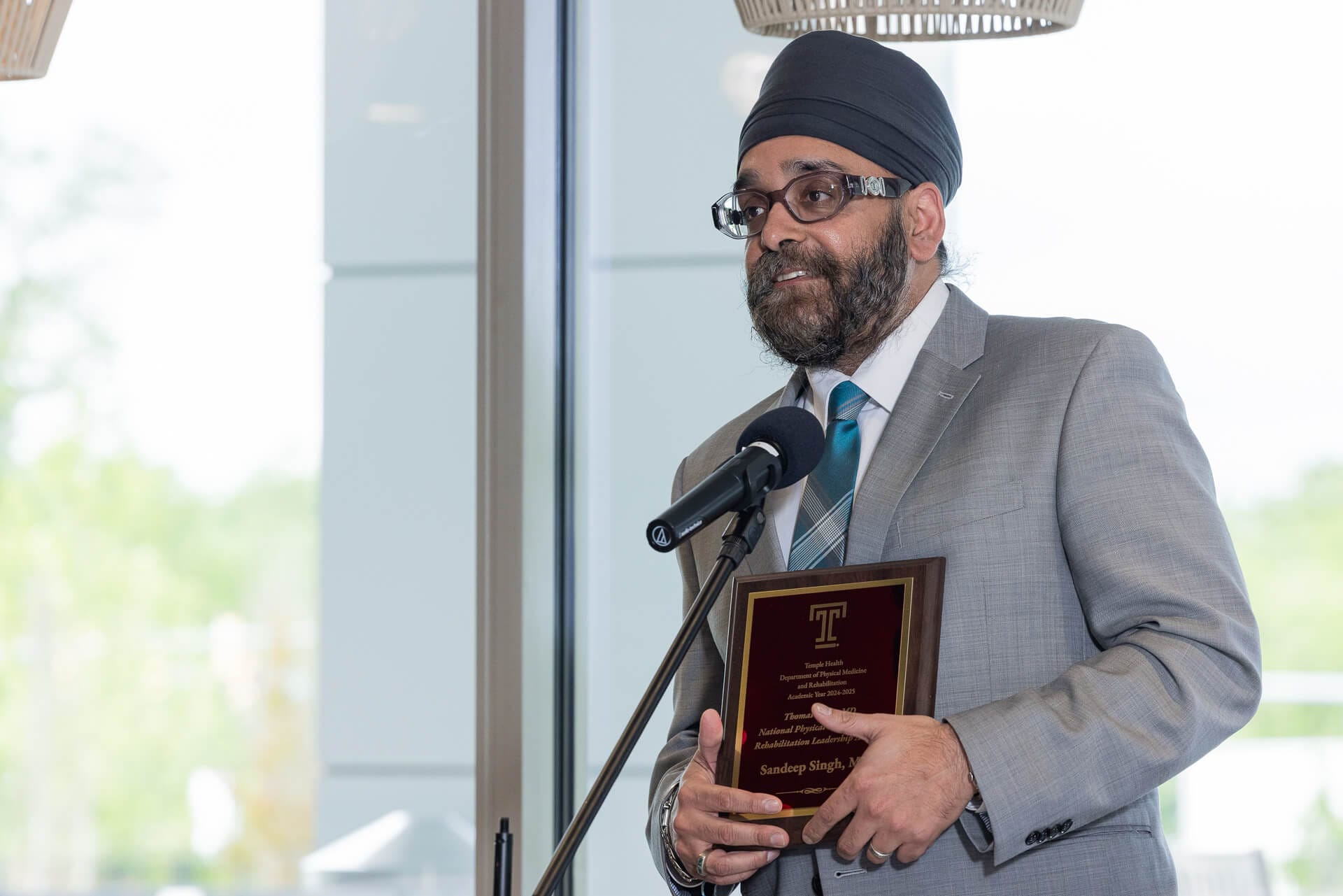 Dr. Sandeep Singh Receives Prestigious Temple Health Award | Good ...
